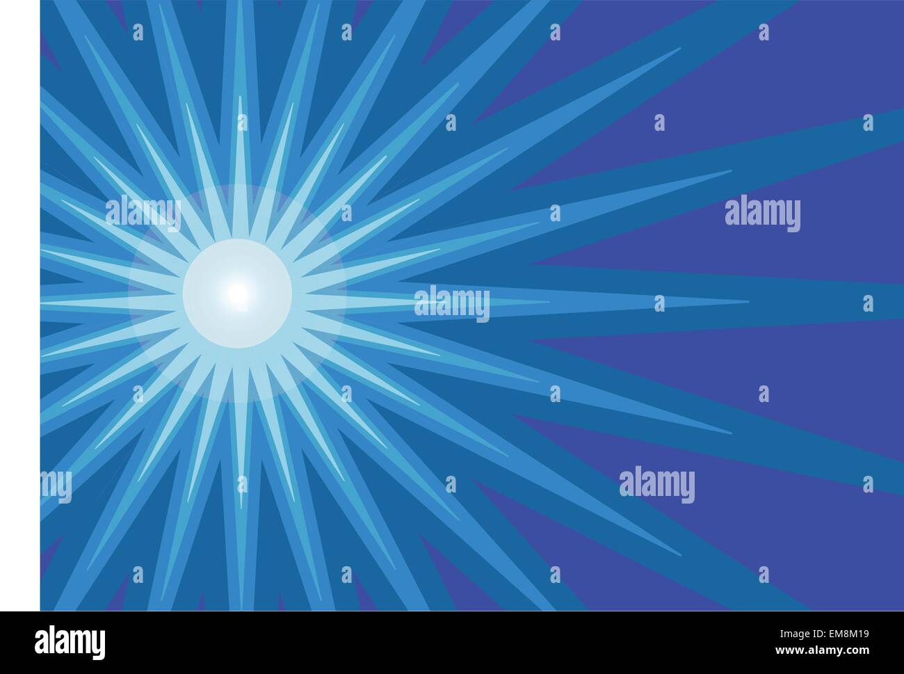 Bright winter sun Stock Vector Images - Alamy