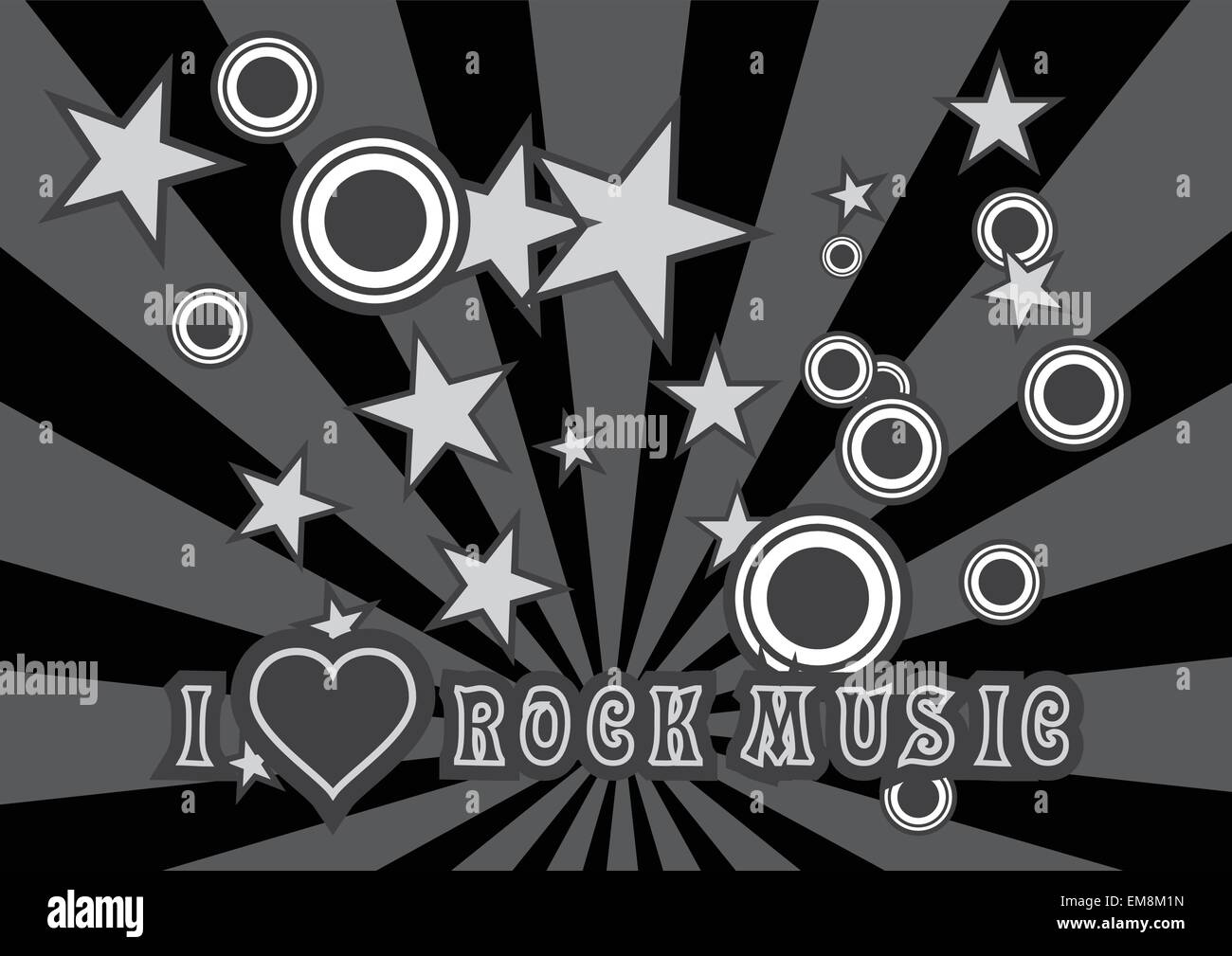 Rock i Stock Vector Images - Alamy