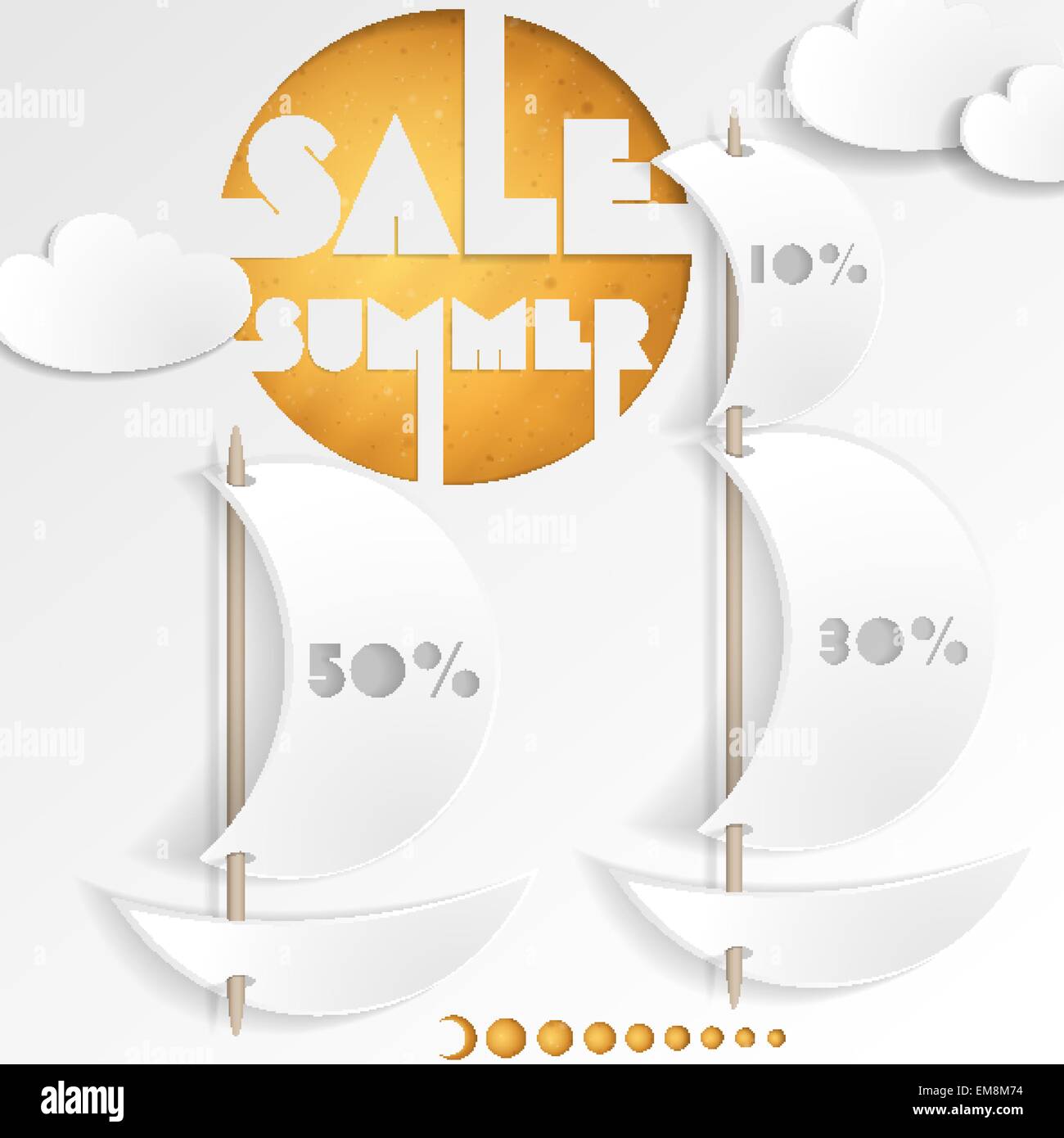 Summer Sale. Business Background Stock Vector Image & Art - Alamy