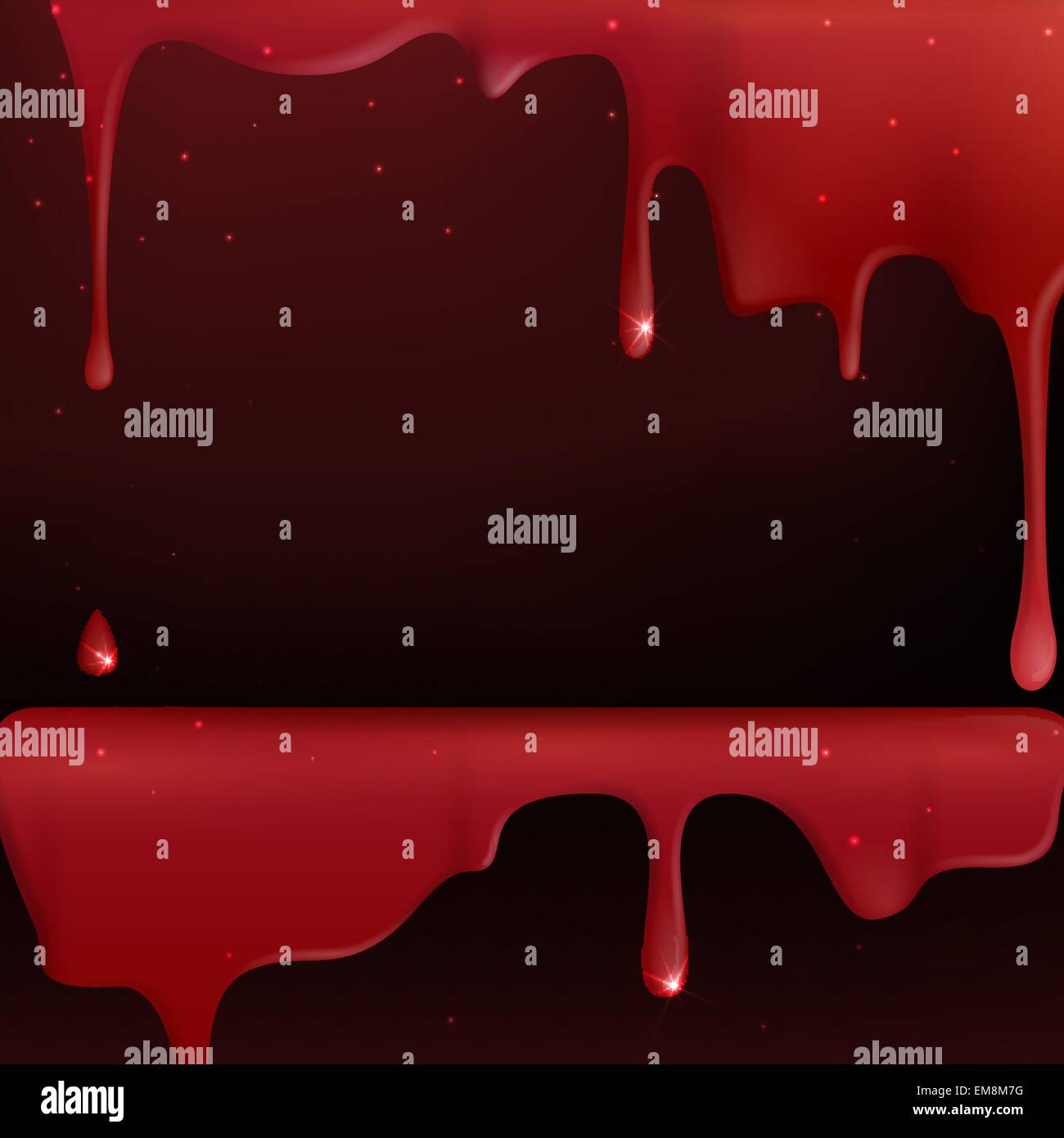 Dripping Red Blood Stock Vector Image & Art - Alamy