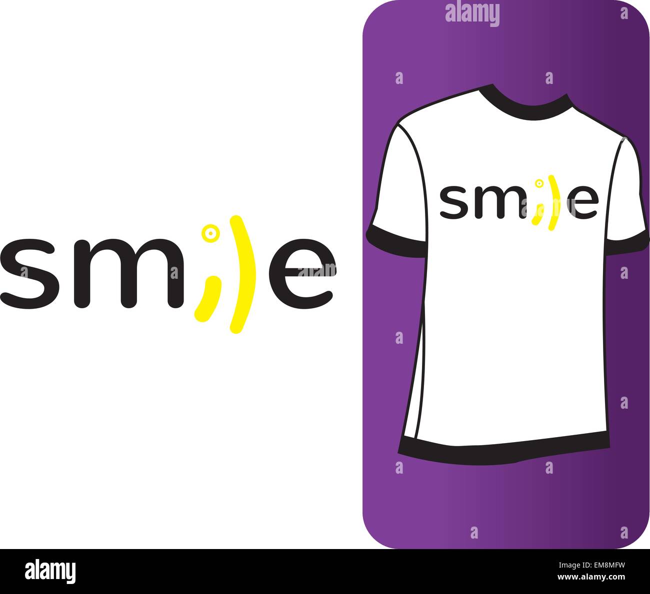 Miley face Stock Vector Images - Alamy