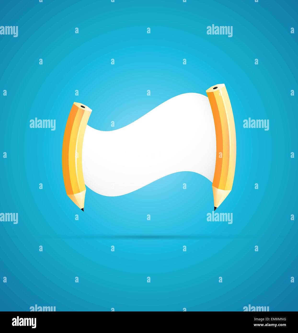 Pencil banner hi-res stock photography and images - Alamy