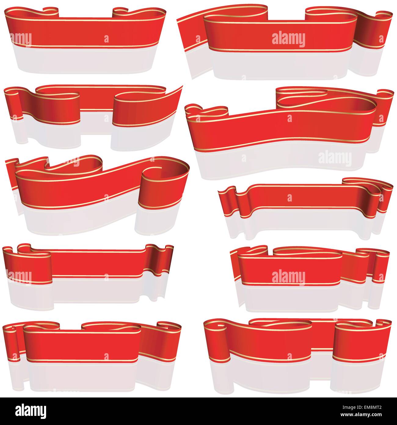 Red banner hi-res stock photography and images - Alamy