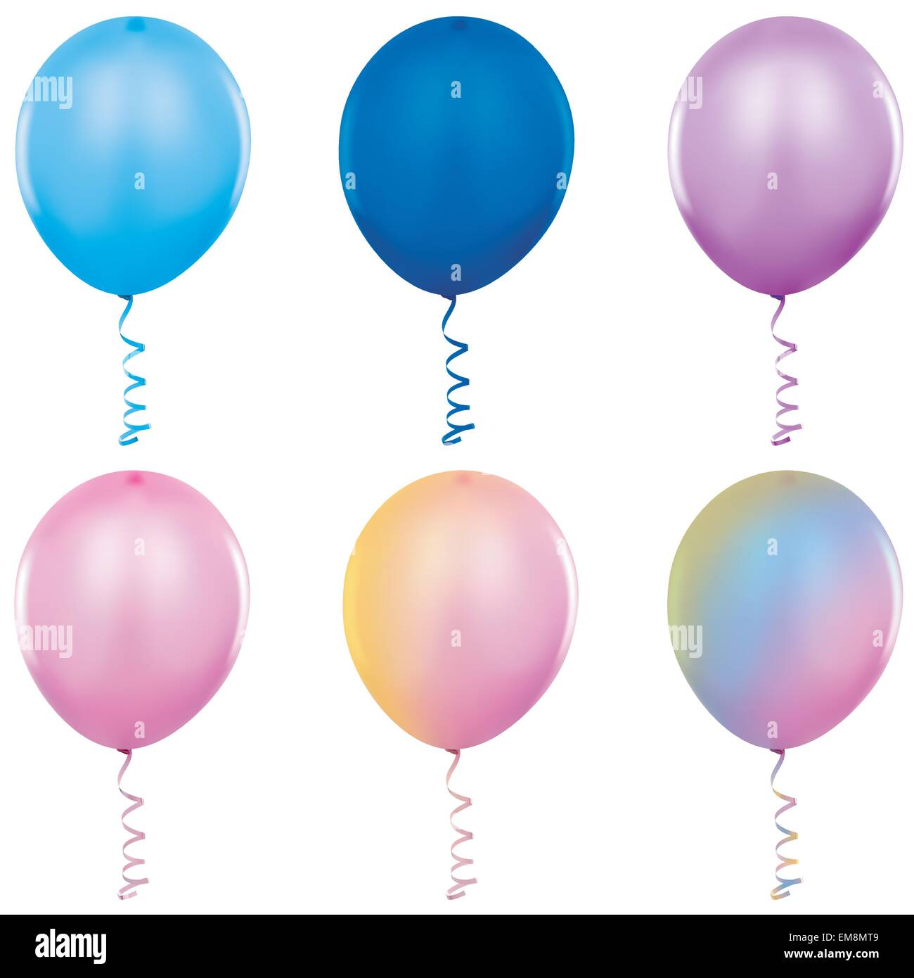 Balloons cut out Stock Vector Images - Alamy