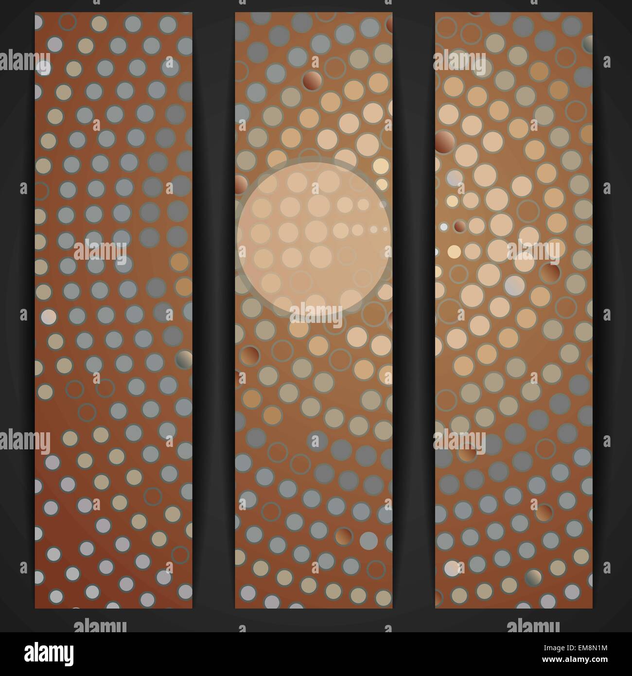 Bright dotted template abstract Stock Vector Images - Alamy