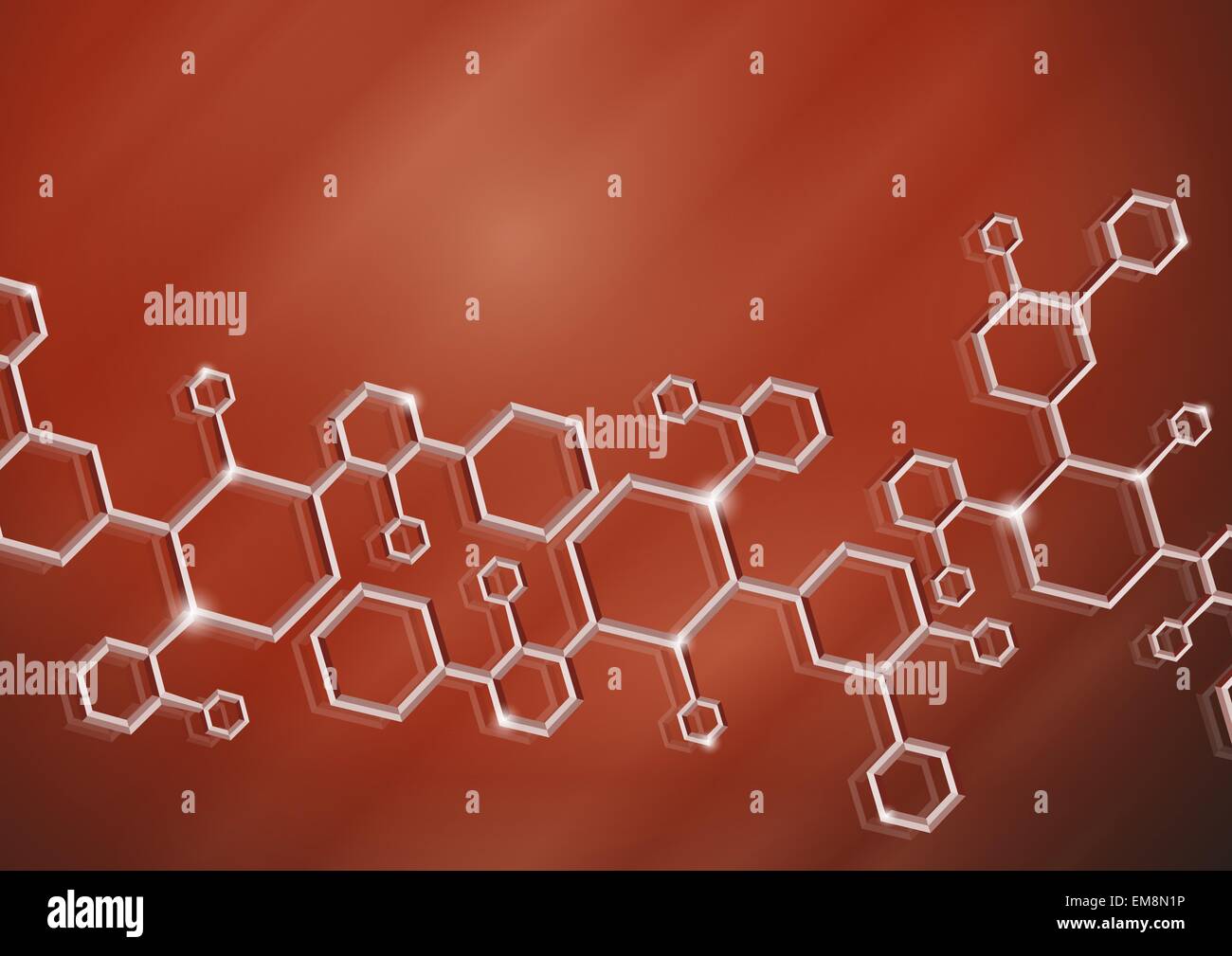 Molecule Abstract Background Stock Vector Image And Art Alamy