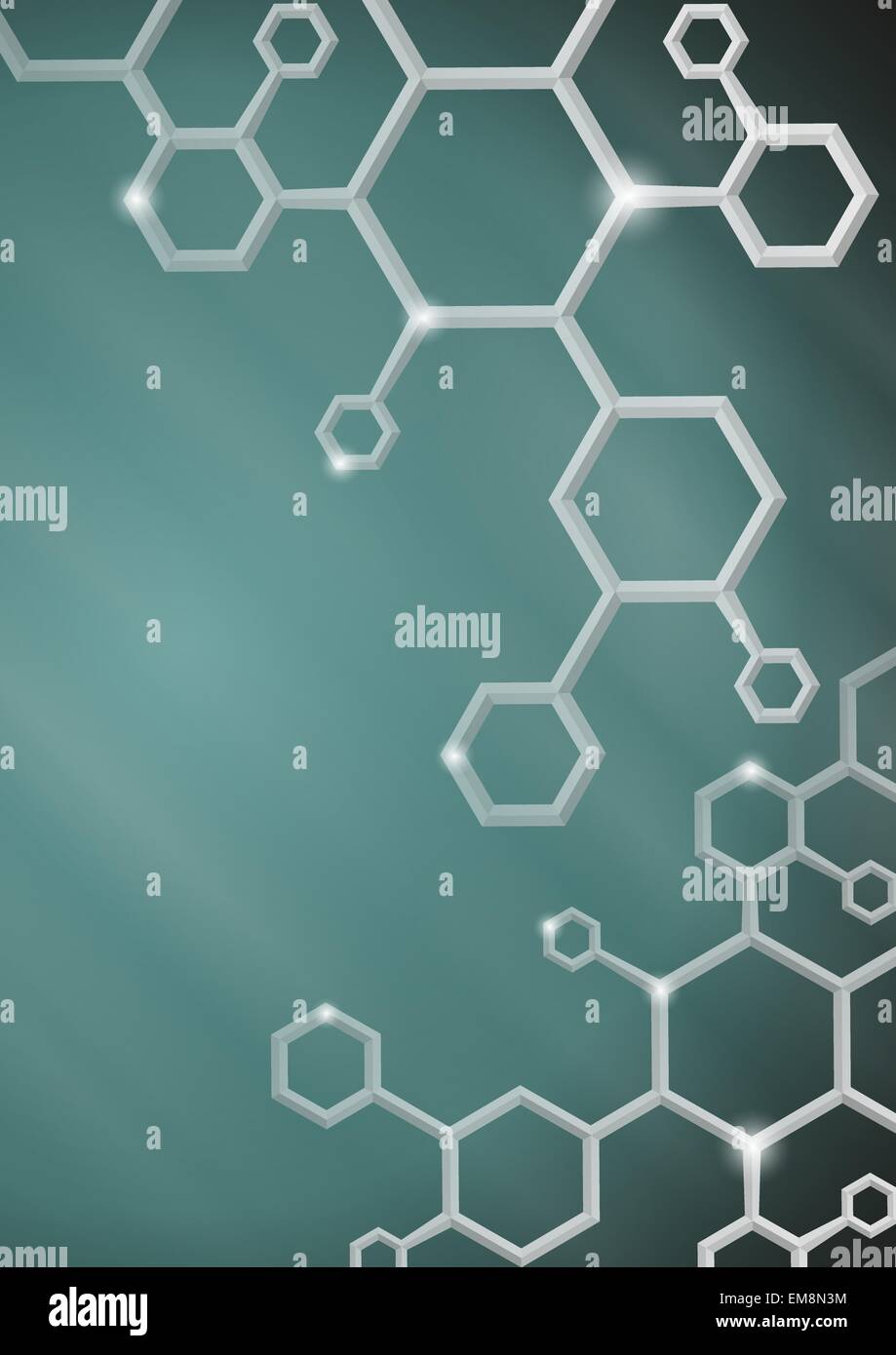 Molecule Abstract Background Stock Vector Image & Art - Alamy