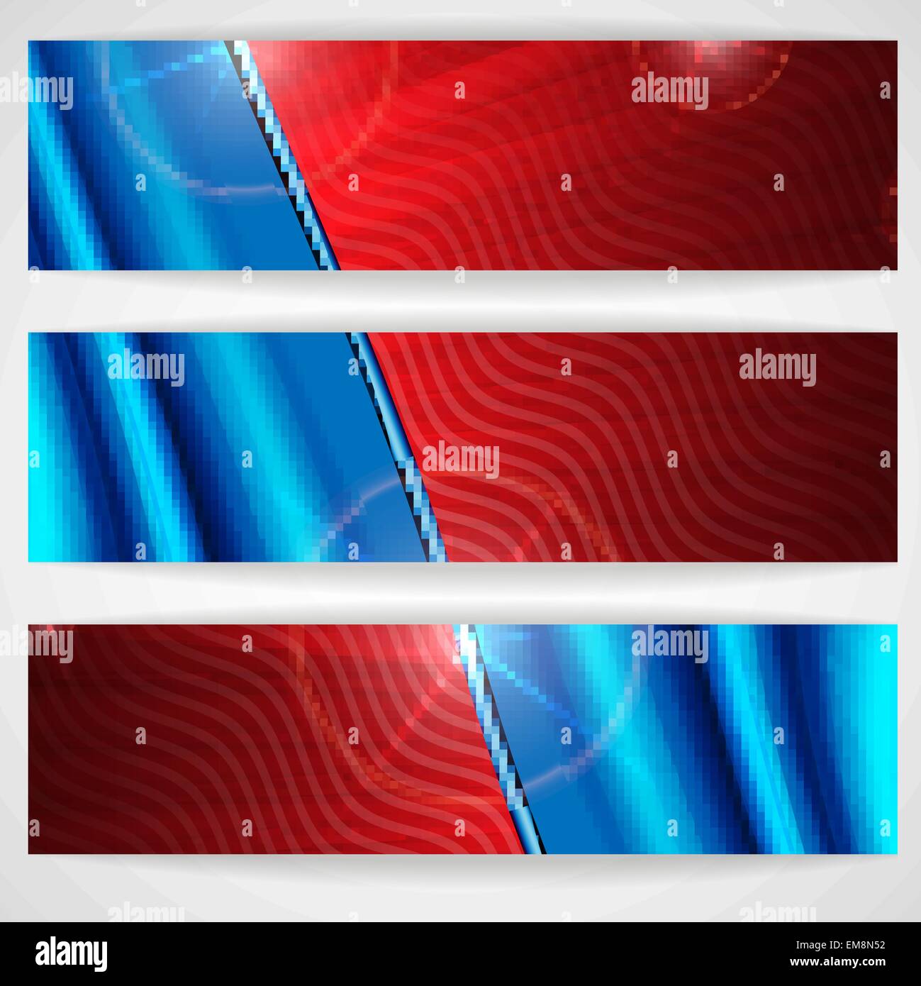 Abstract Colorful Banner Stock Vector Image & Art - Alamy