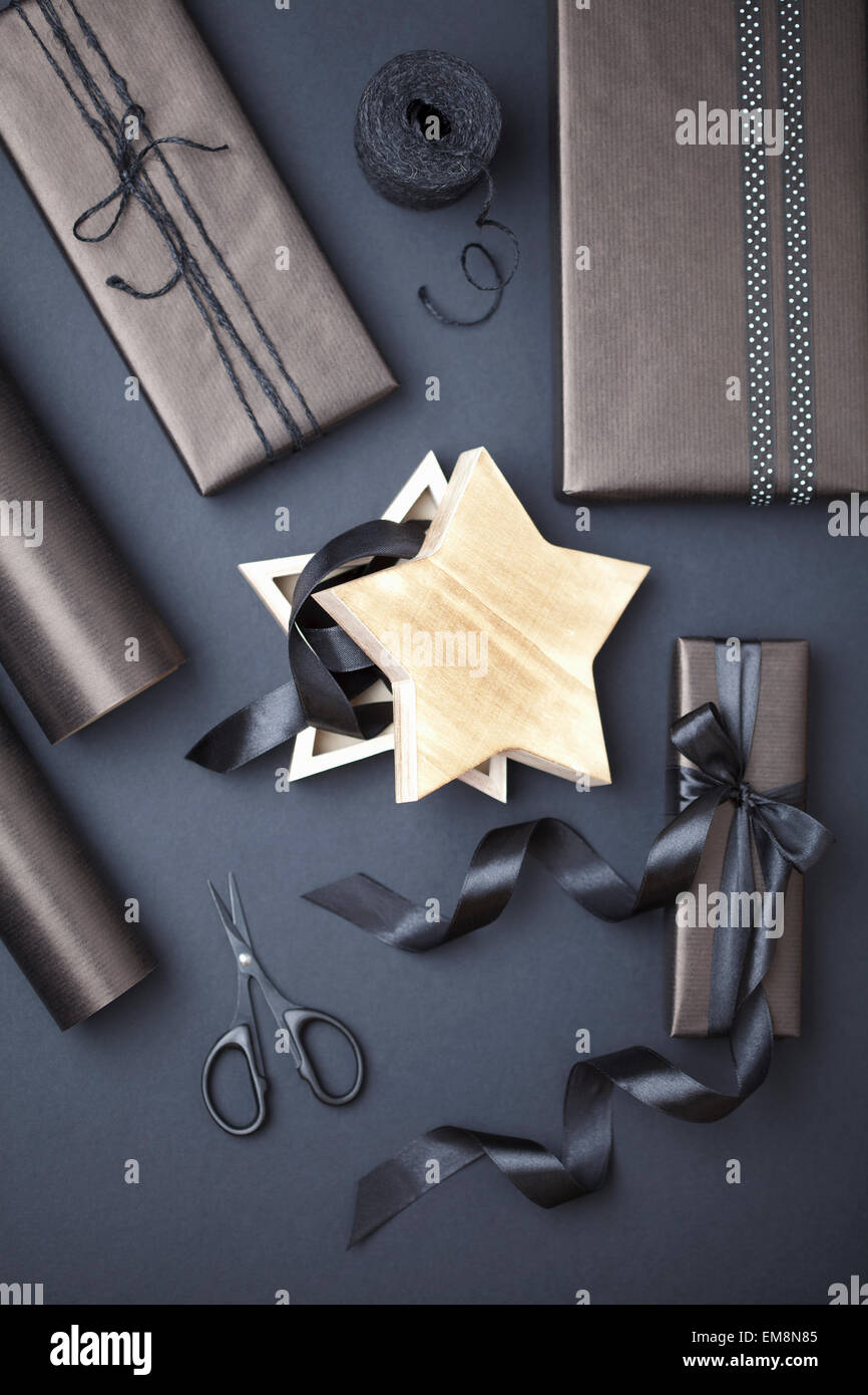 Large wrapped gift hi-res stock photography and images - Alamy