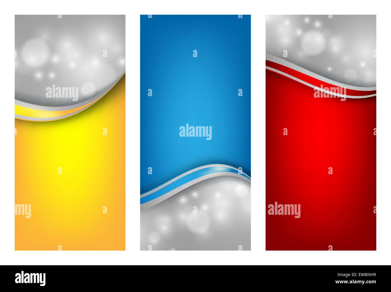 Set templates abstract color Cut Out Stock Images & Pictures - Alamy