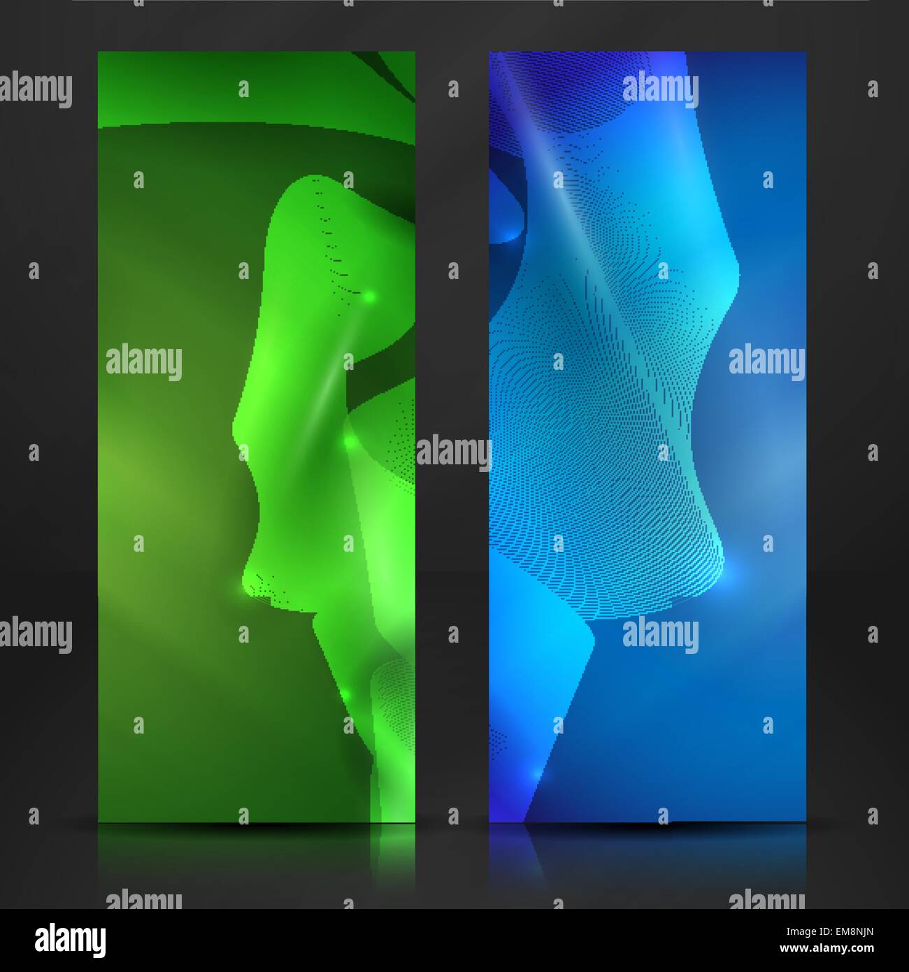 Vibrant blue green Stock Vector Images - Alamy