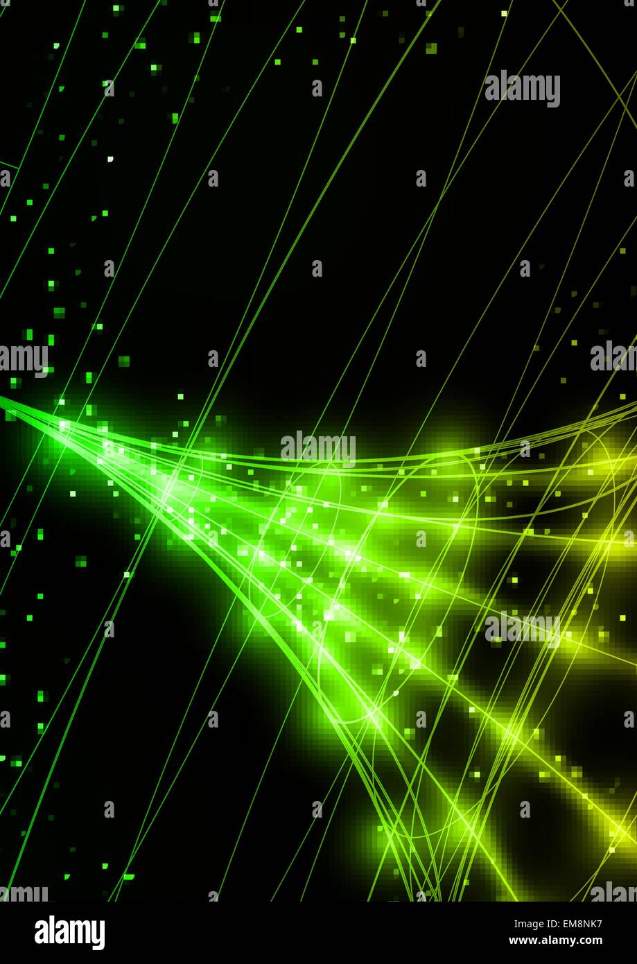 Neon Technology Background Stock Vector Image & Art - Alamy