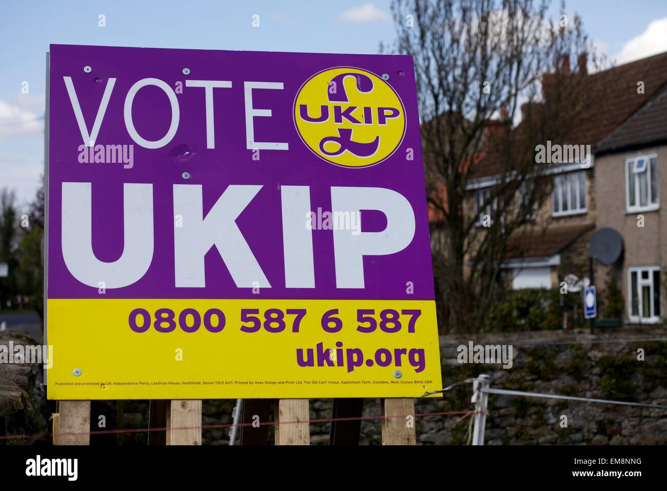 Ukip signage hi-res stock photography and images - Alamy