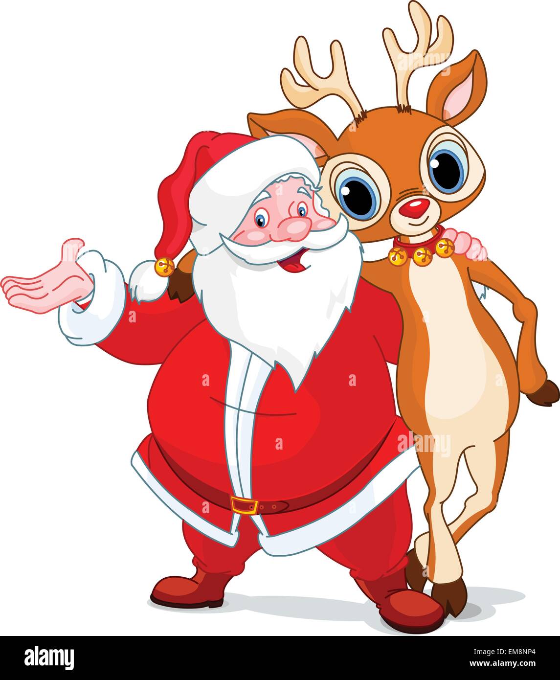 Rudolf And Santa
