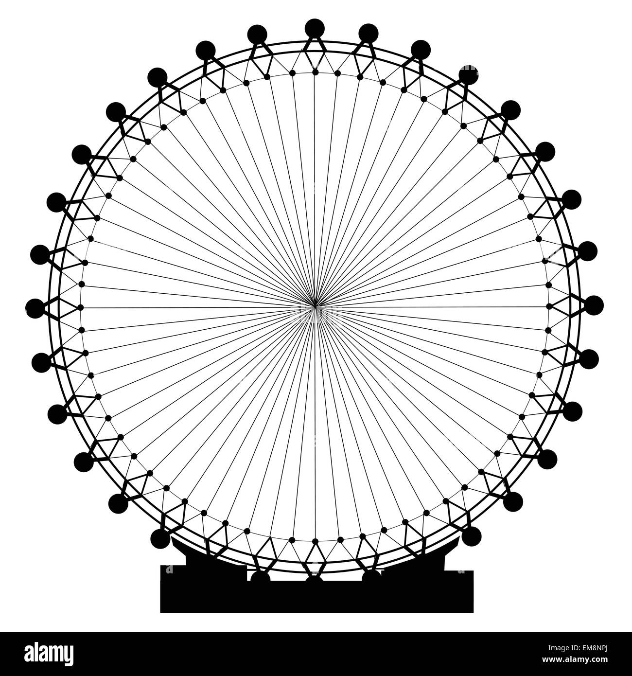 Big wheel Stock Vector Images - Alamy