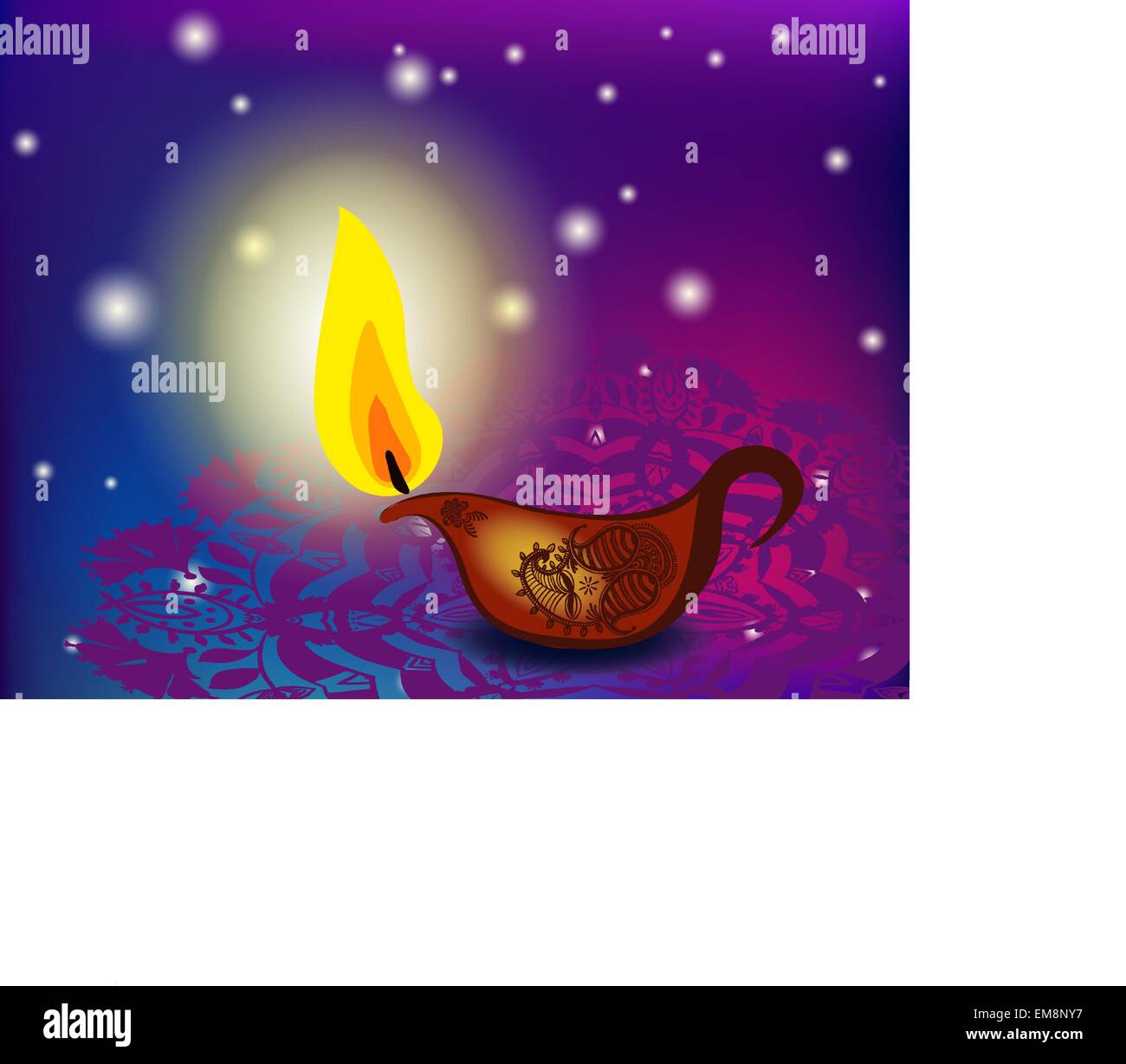 Had oil lamps Stock Vector Images - Alamy