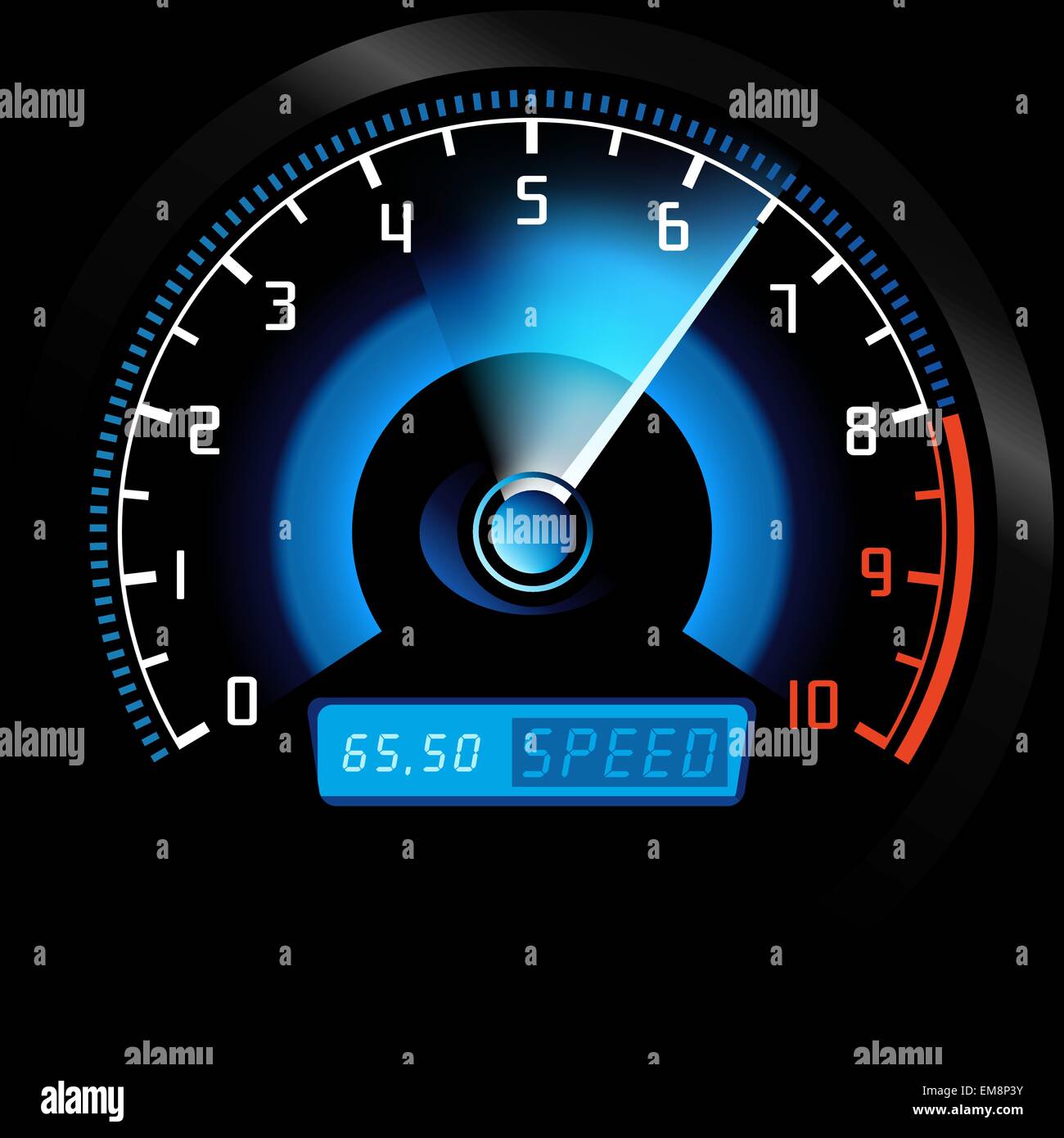 Meter counter Stock Vector Images - Alamy