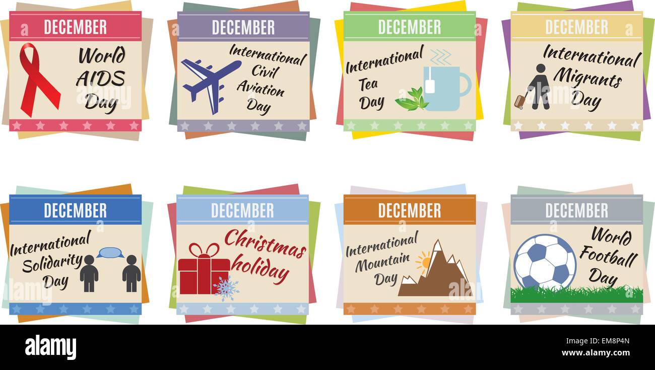 Future holidays Stock Vector Images - Alamy