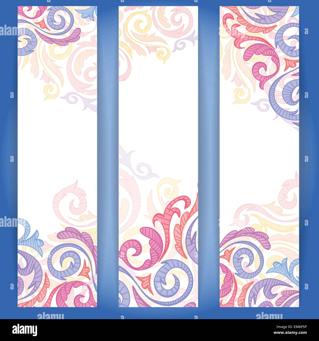 Set Of Colorful Banners Stock Vector Image & Art - Alamy