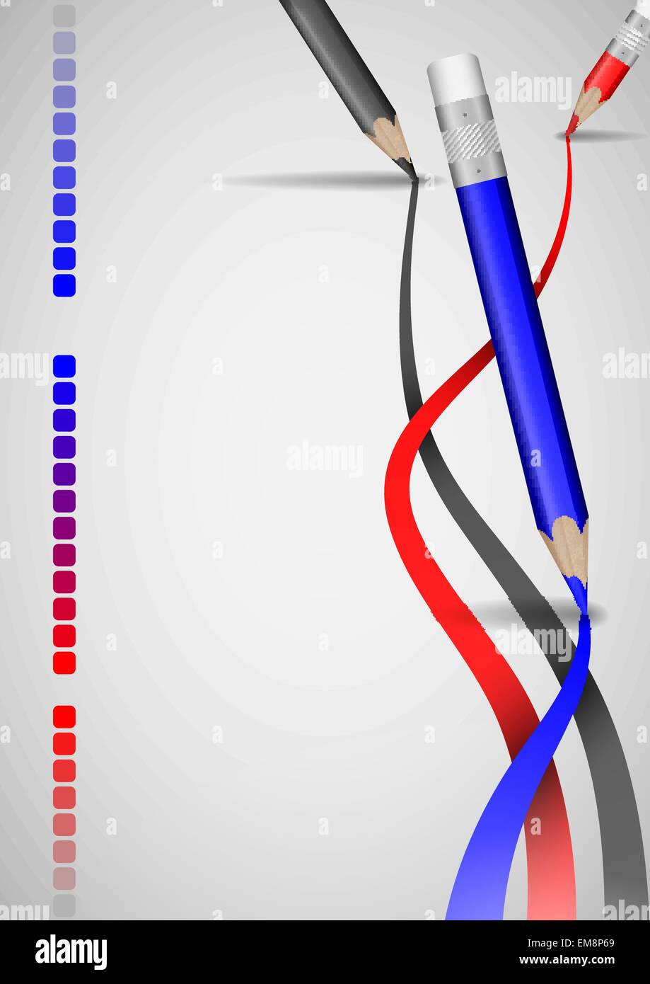 Vector illustration drawing lines Stock Vector Images - Alamy