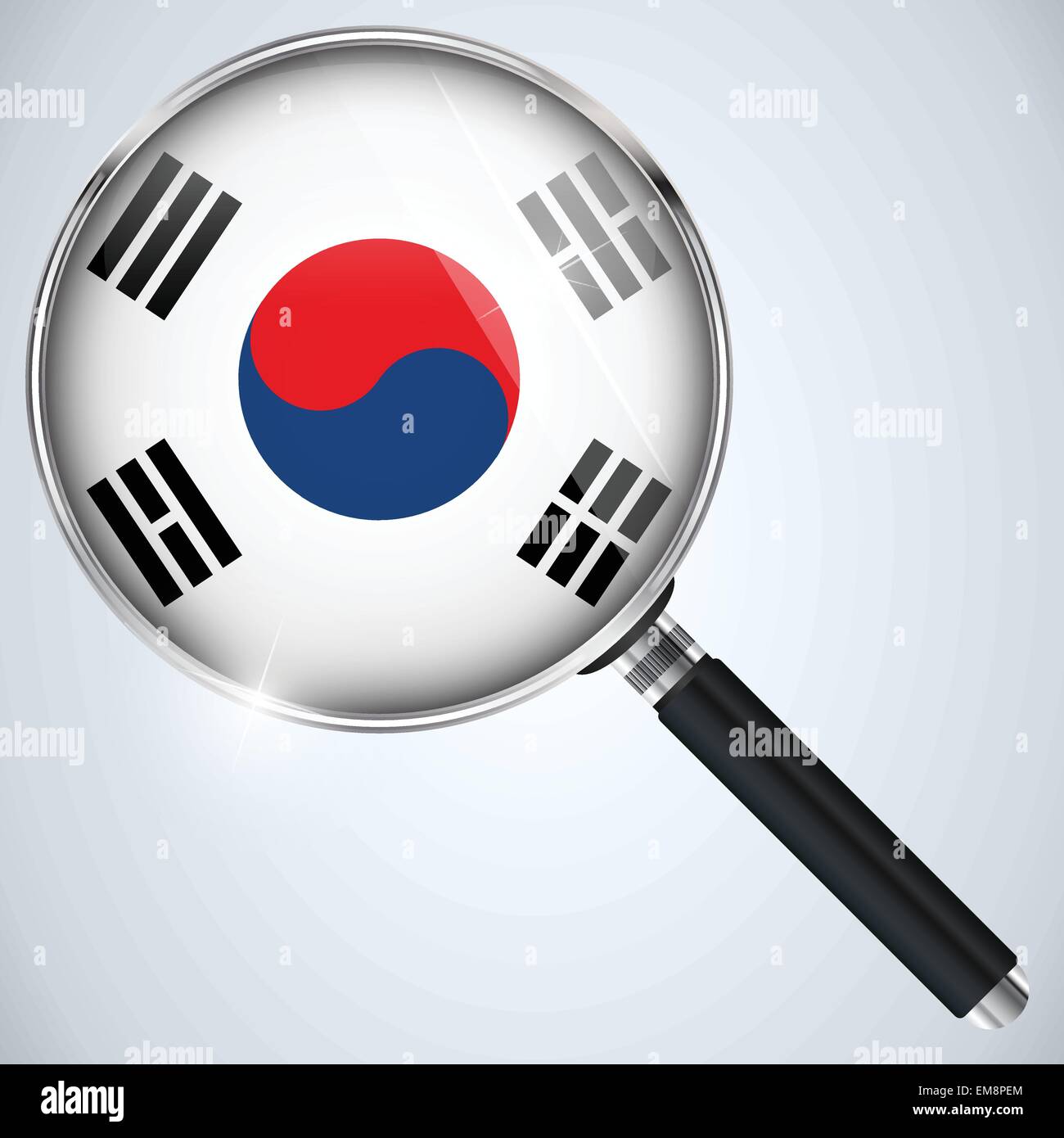 Usa and south korea flag hi-res stock photography and images - Alamy