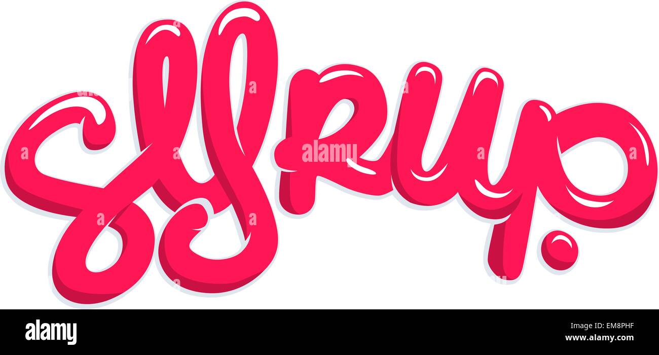 Syrup vector hi-res stock photography and images - Alamy