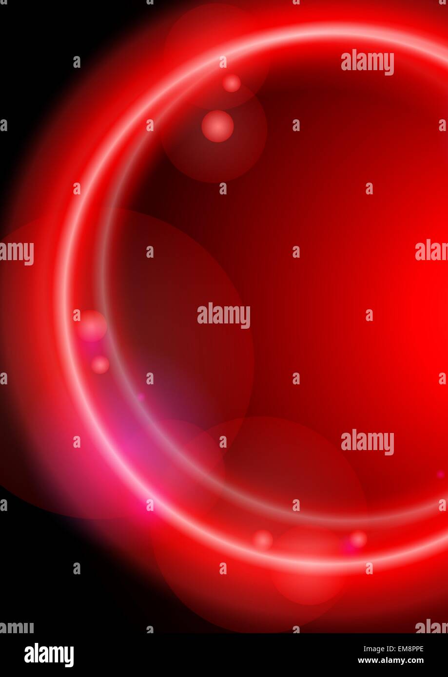 Abstract Neon Circles Stock Vector Image & Art - Alamy