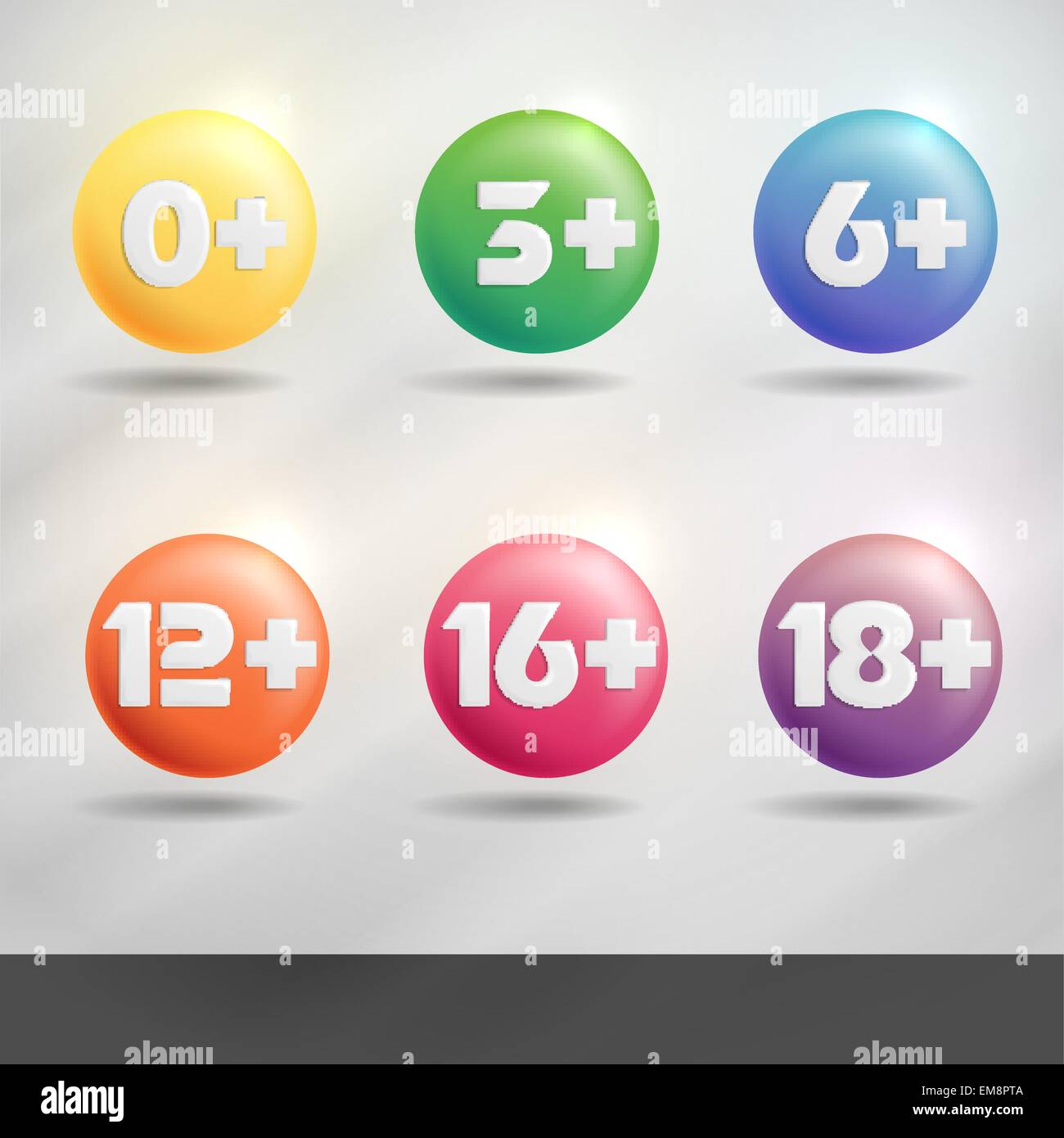 18 age restriction sign hi-res stock photography and images - Alamy