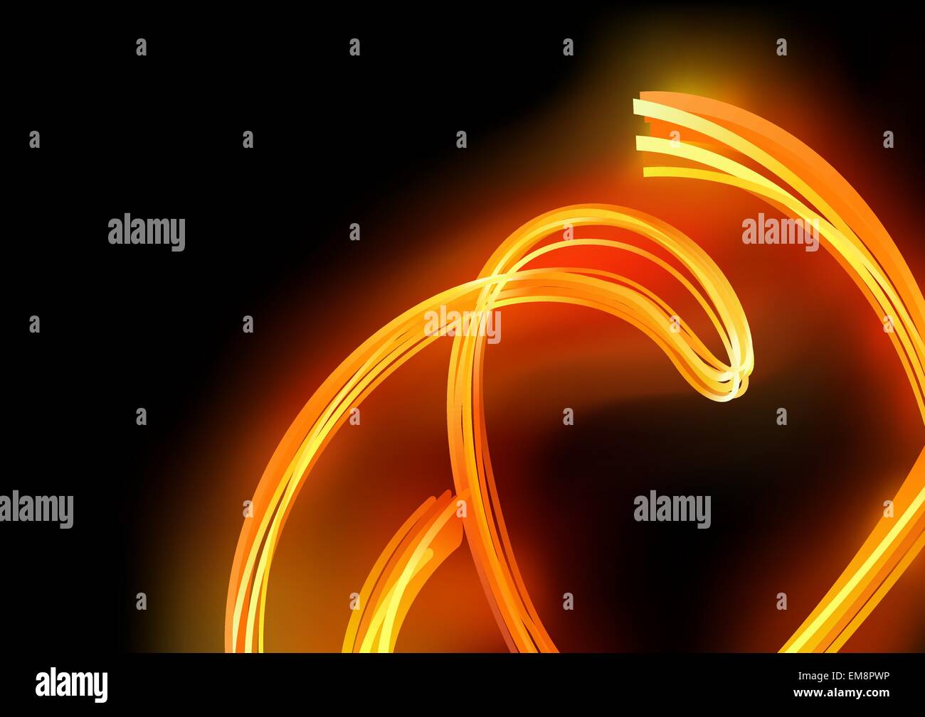 Fiery line hi-res stock photography and images - Alamy