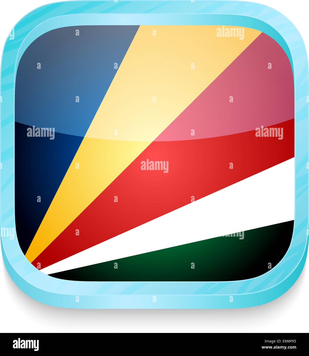 Seychelles patriotic emblem Stock Vector Images - Alamy