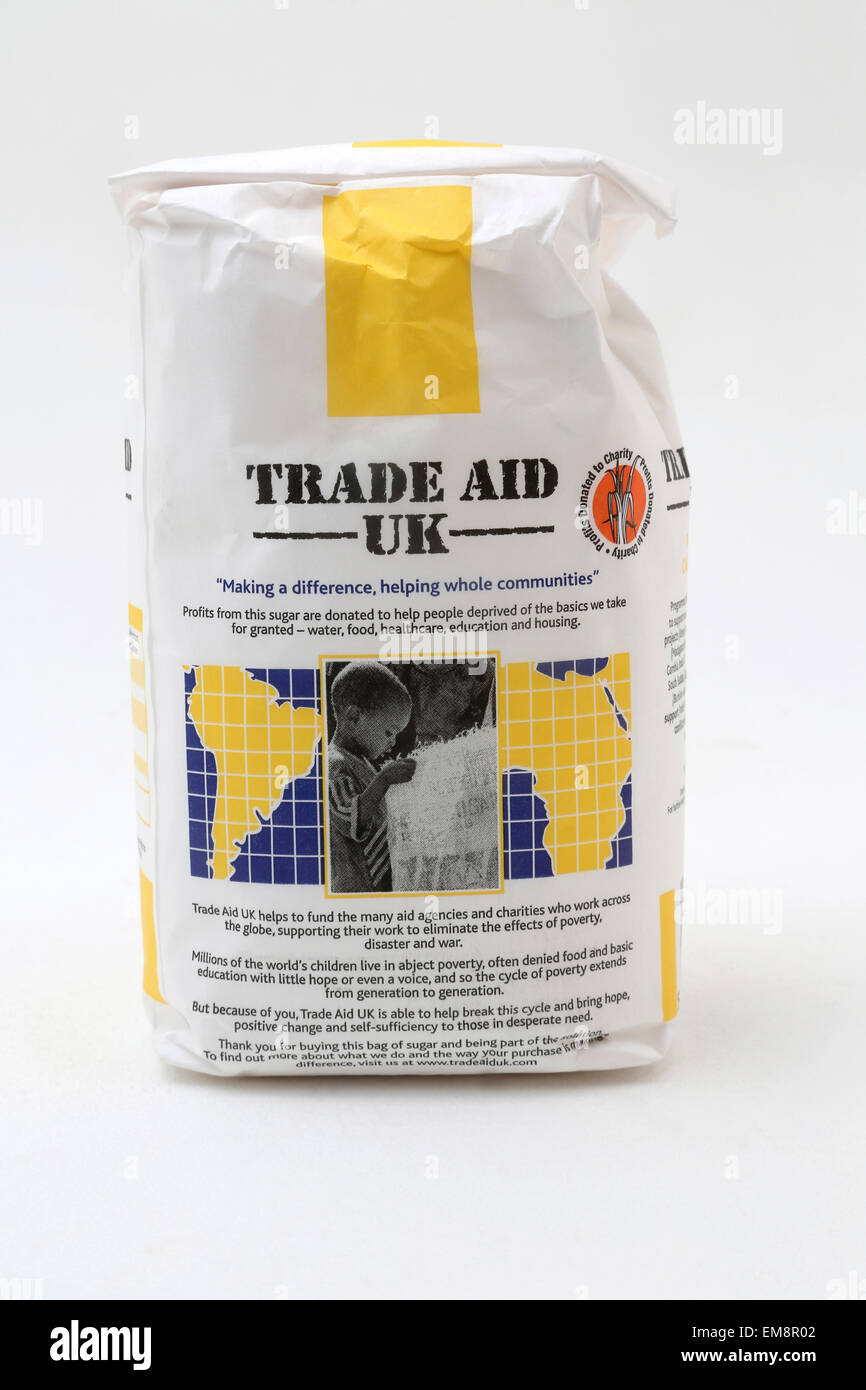 Trade Aid Uk Pure Cane Caster Sugar Stock Photo - Alamy