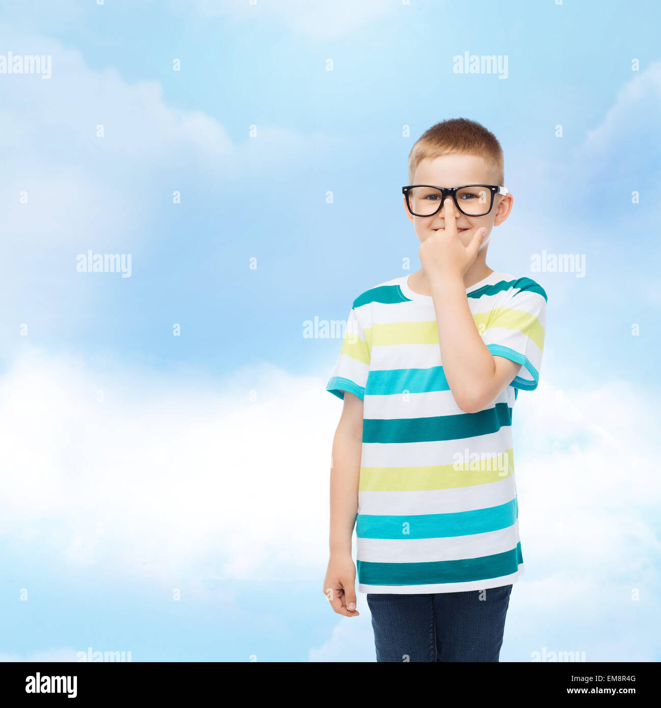 Boy eyeglasses hi-res stock photography and images - Alamy