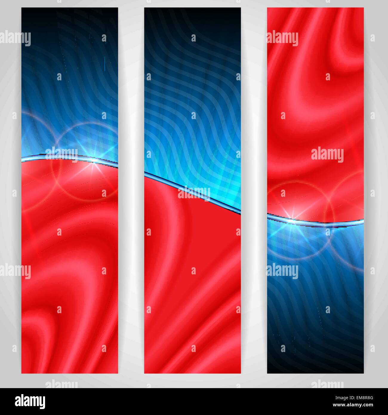 Banner bright red fresh Stock Vector Images - Alamy