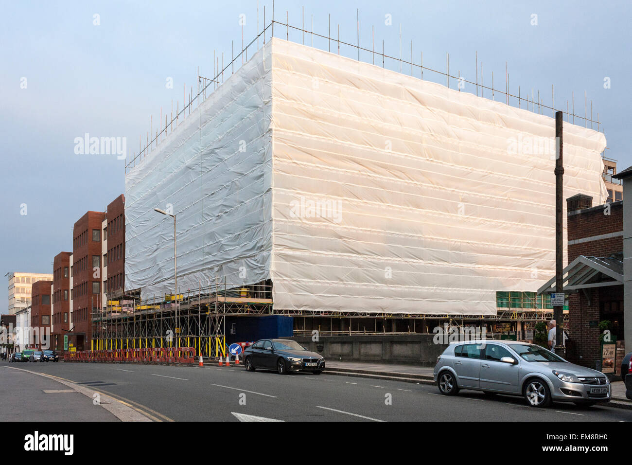 Scaffolding sheet High Resolution Stock Photography and Images - Alamy