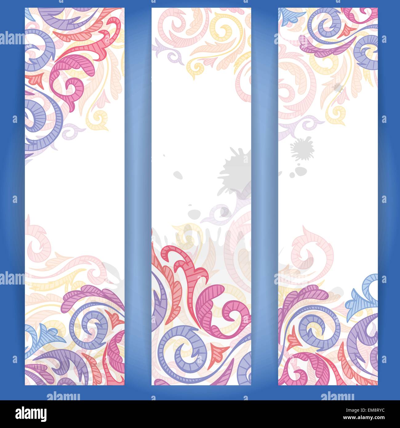 Set of Colorful Banners Stock Vector Image & Art - Alamy