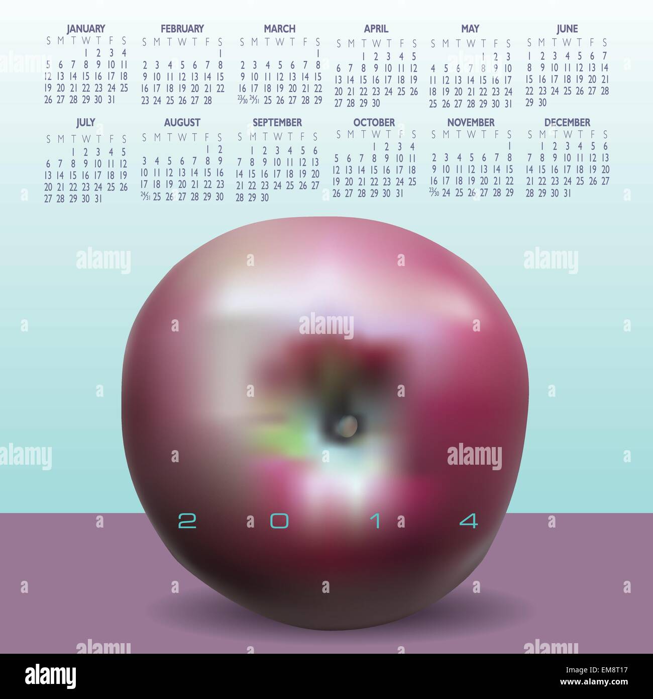 Apple date Stock Vector Images - Alamy