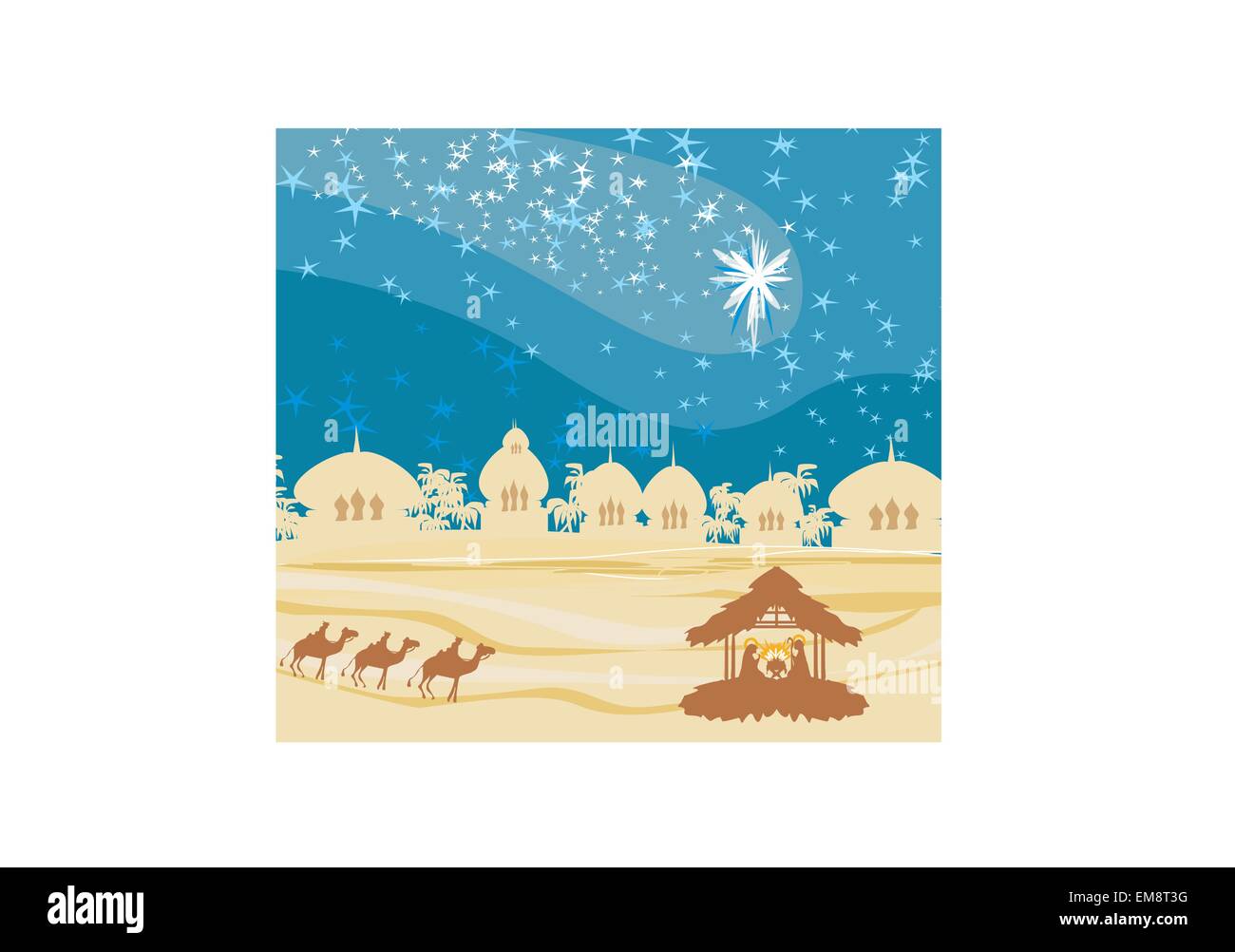Birth of jesus bethlehem frame hi-res stock photography and images - Alamy