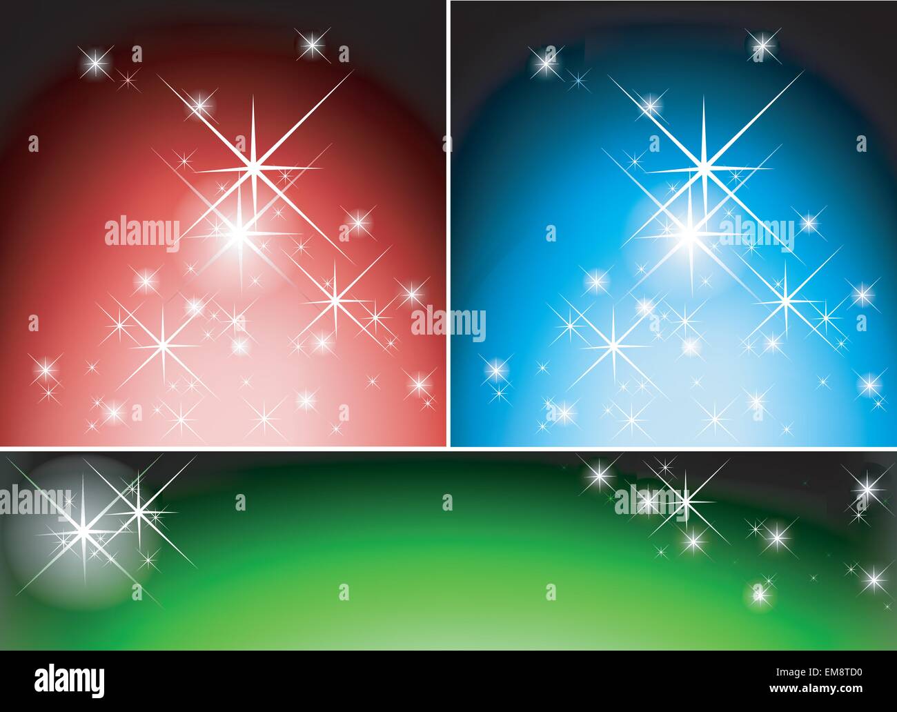 Lightning Stars Set Stock Vector Image & Art - Alamy