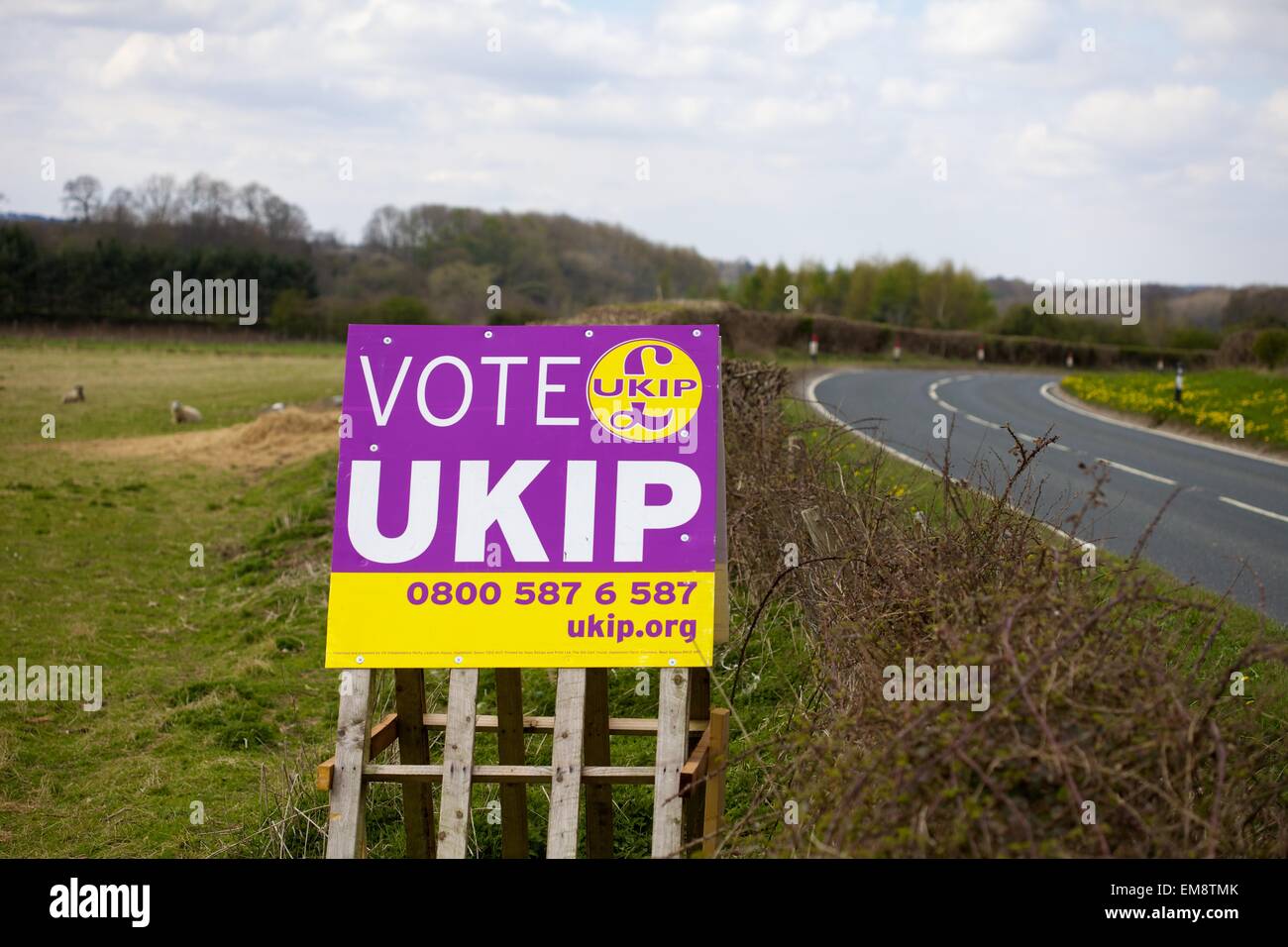 Ukip signage hi-res stock photography and images - Alamy