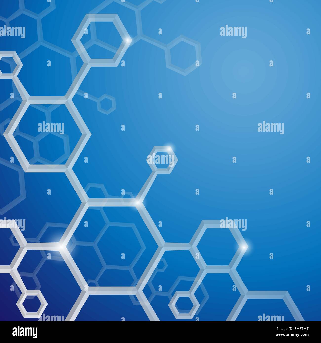 Molecule Abstract Background Stock Vector Image & Art - Alamy