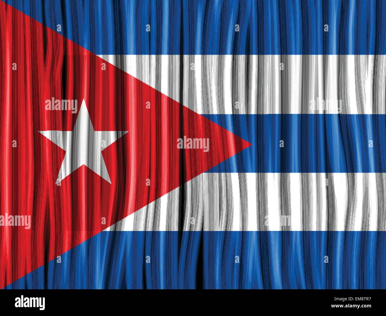 Cuban flag border background hi-res stock photography and images - Alamy