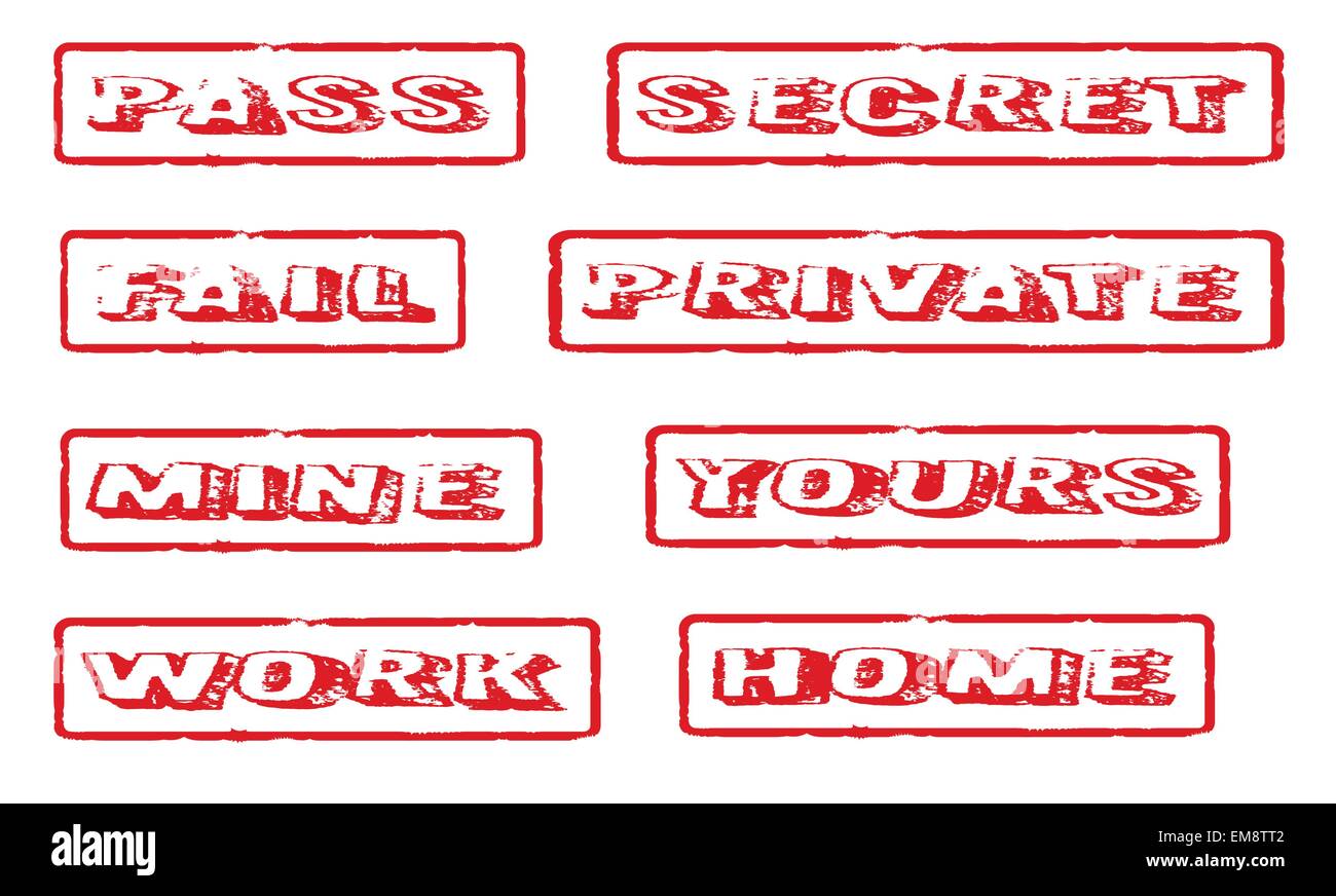 Pass fail stamps Stock Vector Images - Alamy