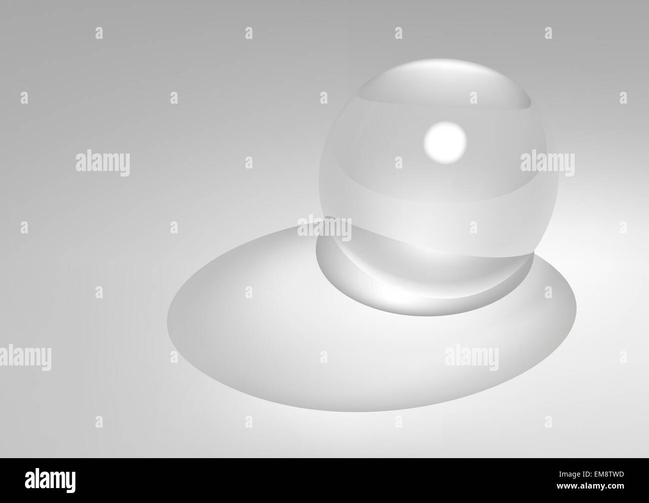 Crystal sphere Stock Vector Images - Alamy