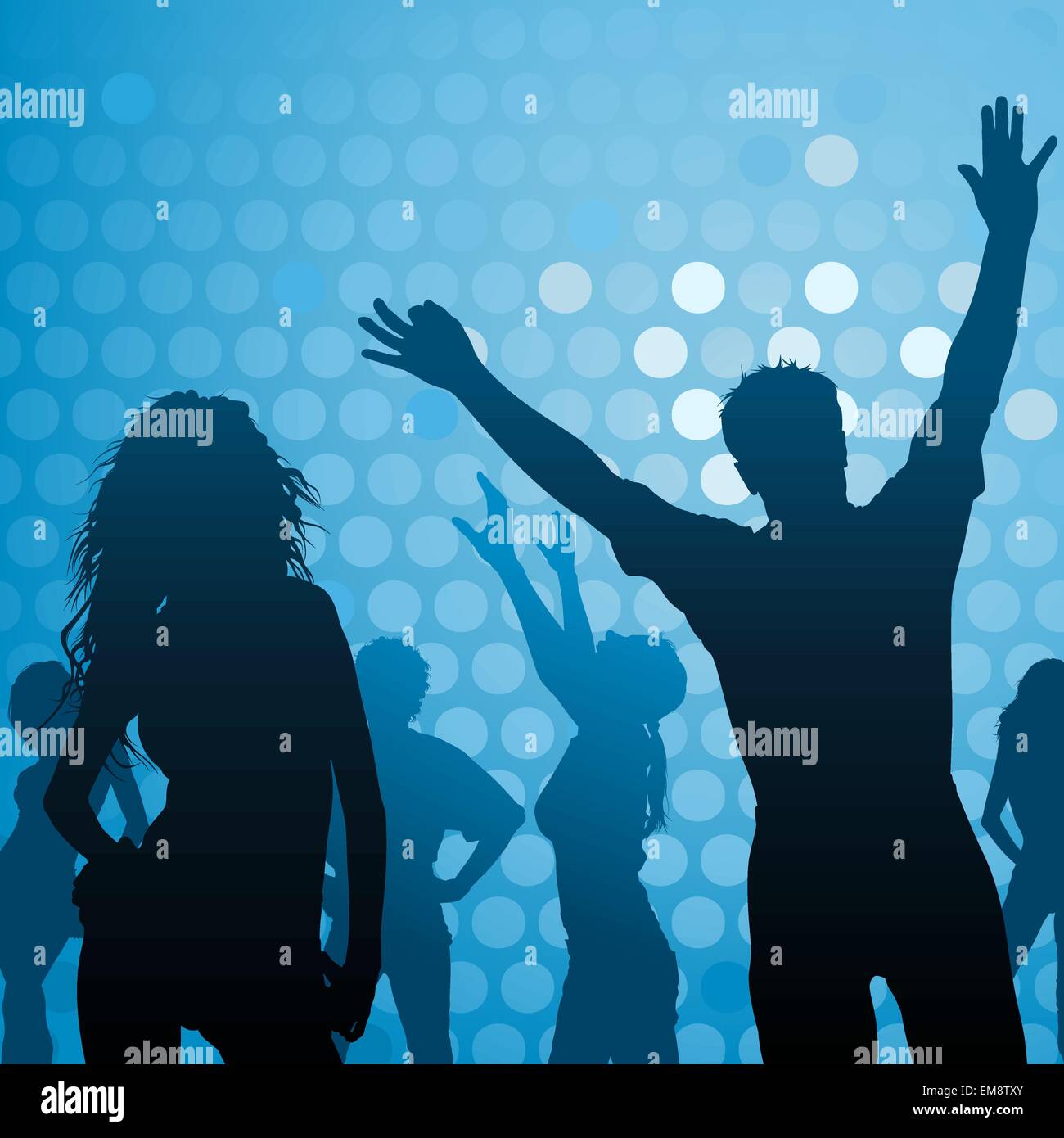 Couple clubbing hands Stock Vector Images - Alamy