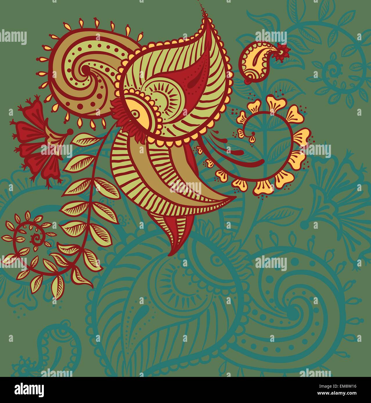 Vector floral design Stock Vector Image & Art - Alamy