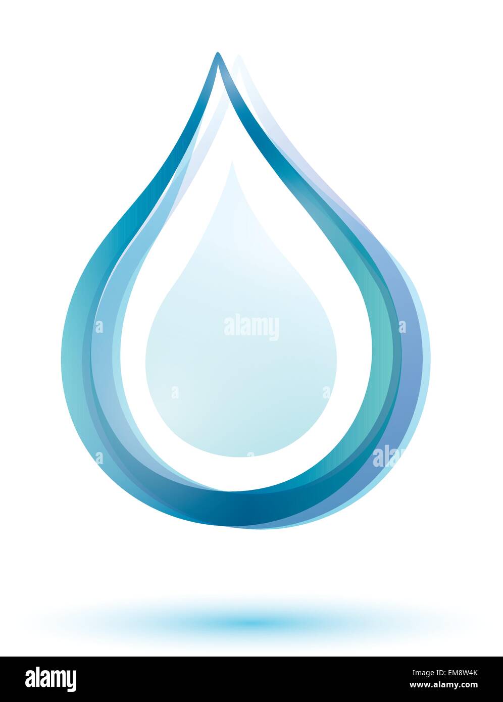 Water smooth surface Stock Vector Images - Alamy