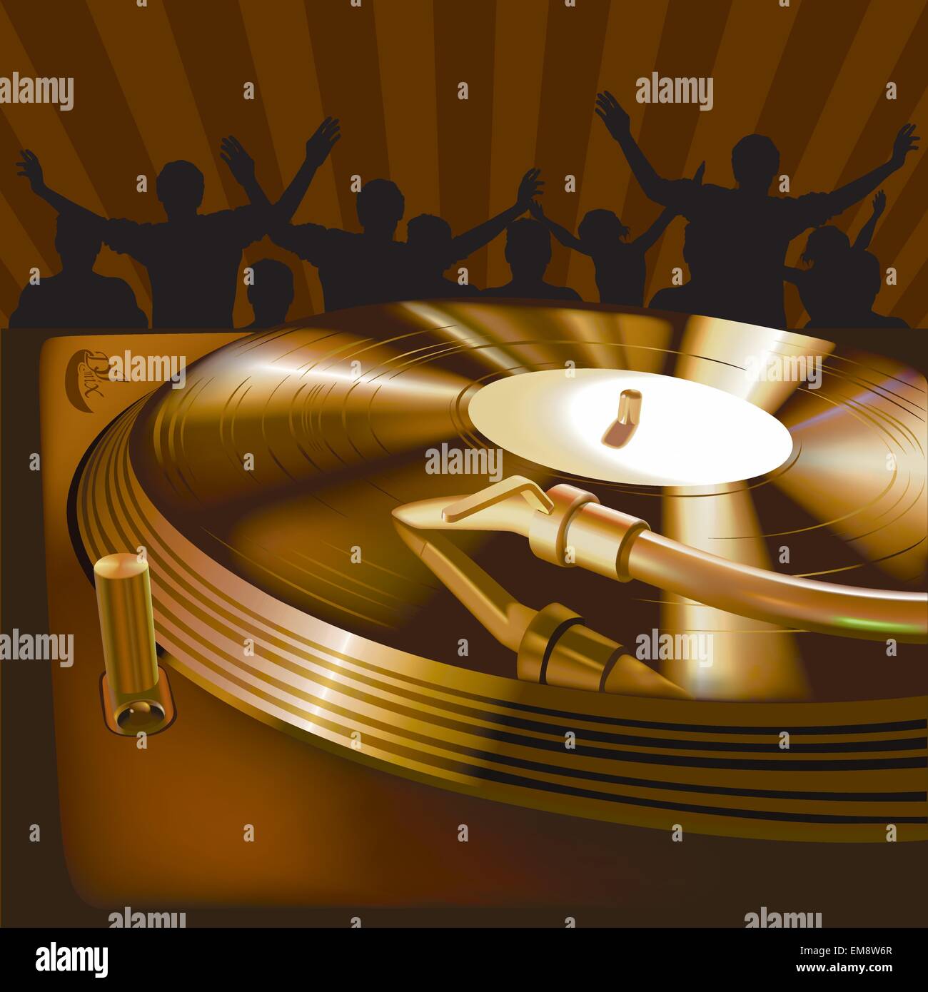 Panel party Stock Vector Images - Alamy