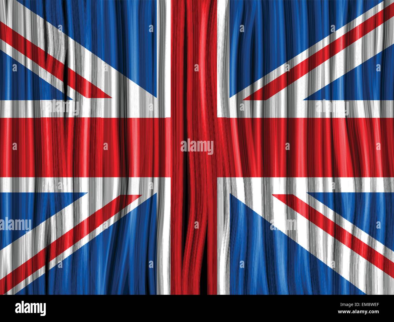 UK Flag Wave Fabric Texture Background Stock Vector Image & Art - Alamy