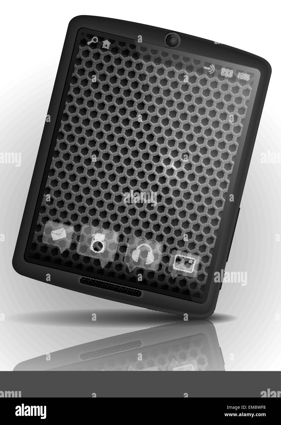 Mobile frame Black and White Stock Photos & Images - Alamy