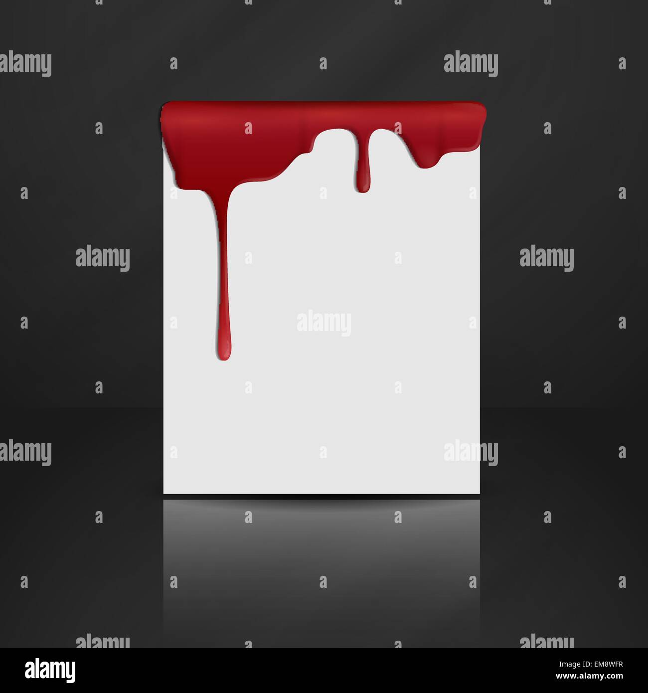 Dripping Red Blood Stock Vector Image & Art - Alamy